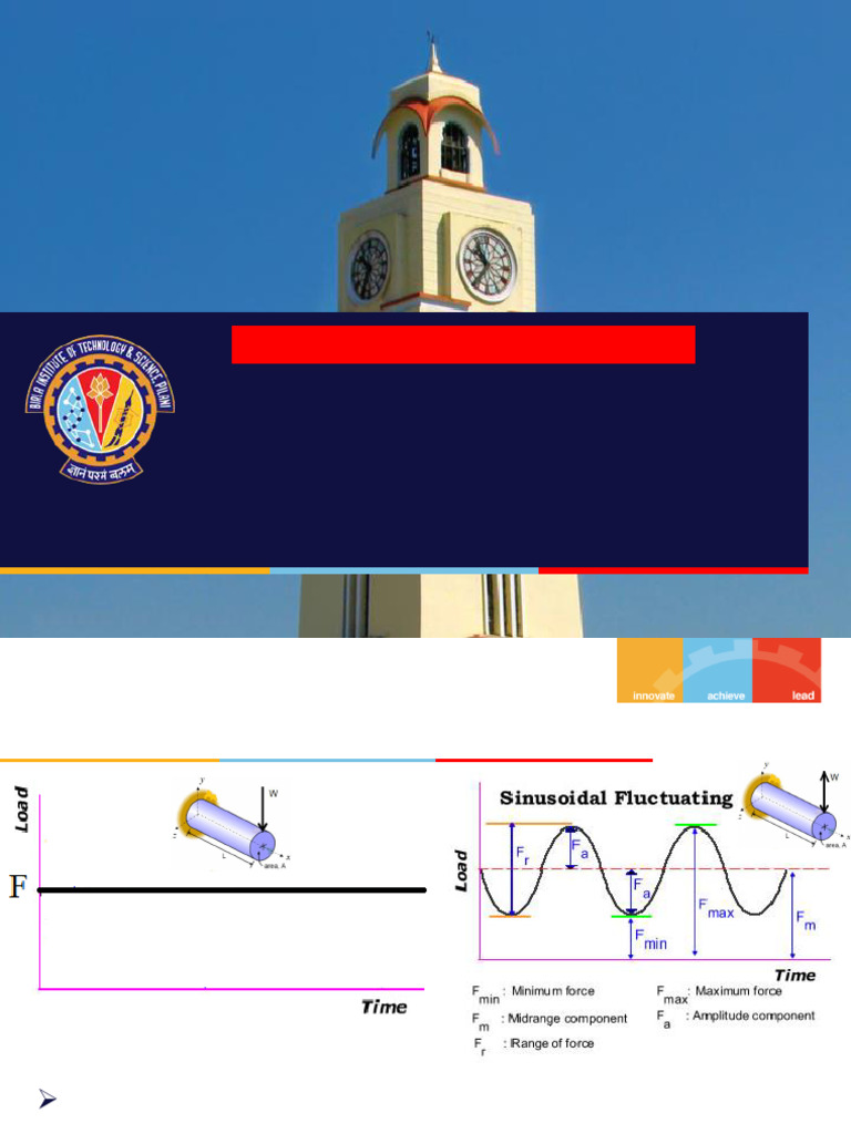 M2-1-Design For Static Loading-MSS Criterion-S1-2024-25 | PDF | Strength Of Materials | Fracture