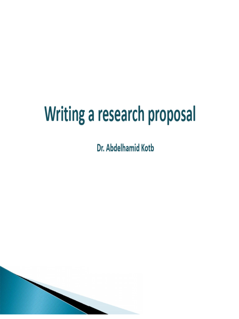 Research proposal | PDF | Hypothesis | Theory