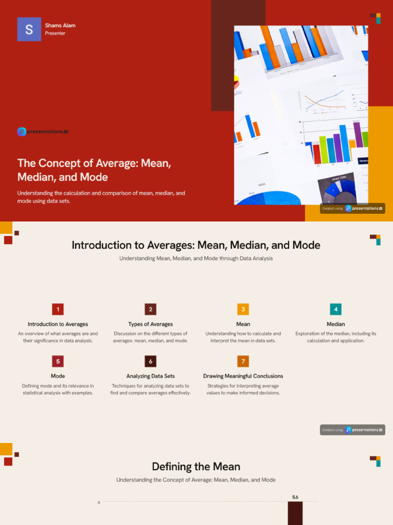 Understanding Mean Median and Mode | PDF
