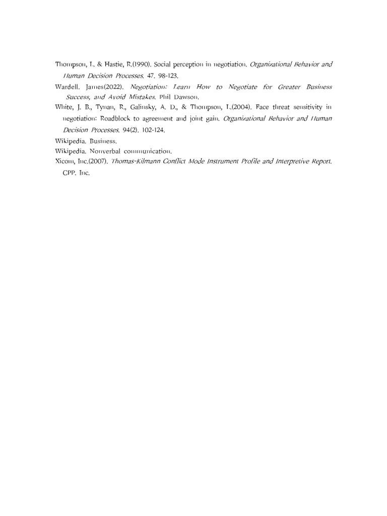 Organizational Behavior and Human Decision Processes: Wardell. James ...