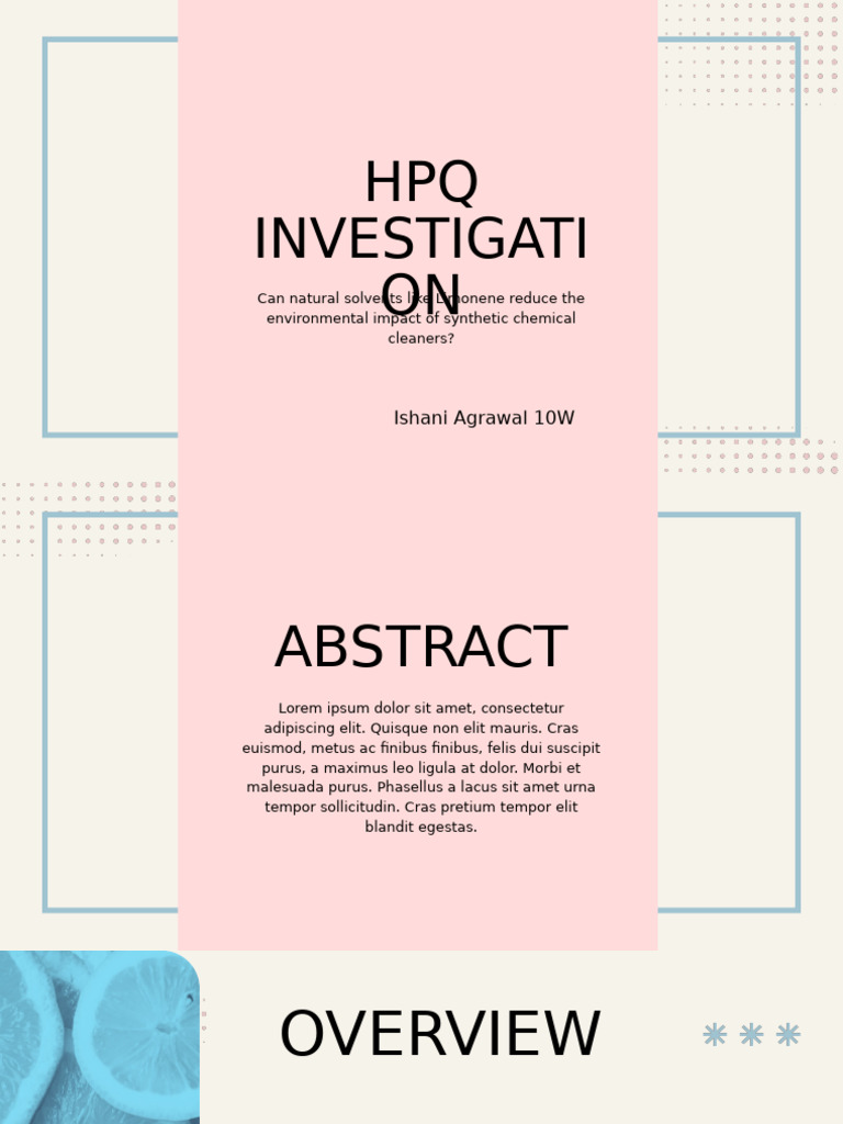 HPQ - Ishani Agrawal | PDF