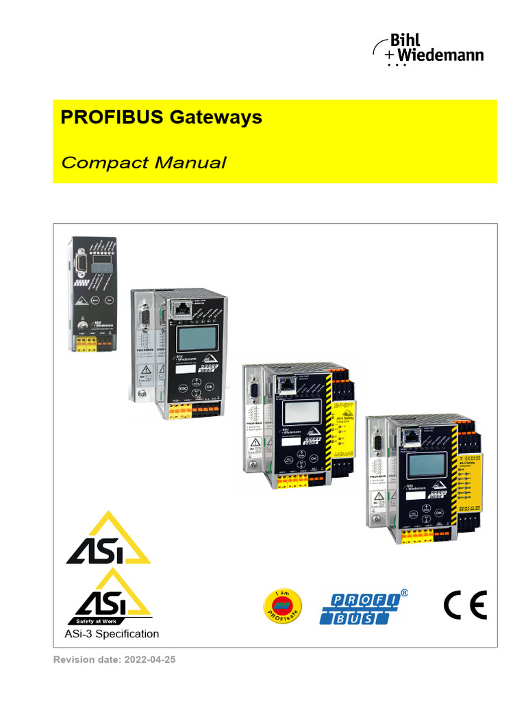 En Compact Manual Profibus | PDF | Bit | Input/Output