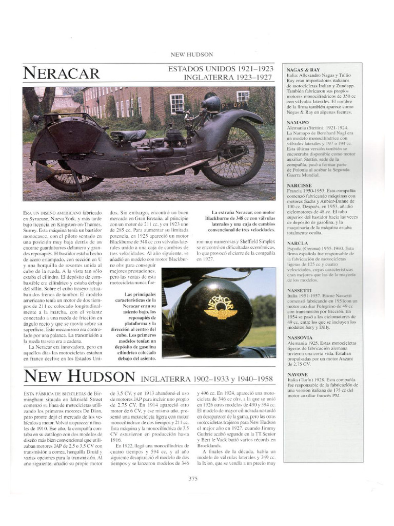 12 - La Enciclopedia de Las Motocicletas - Roger Hicks (Marcas de Moto ...
