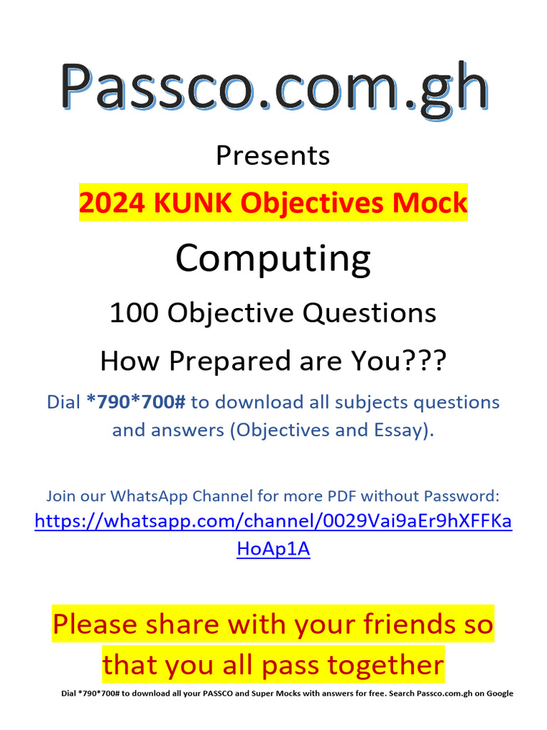 OBJBank Mock JHS 2024 Computing QnA-2BDK849T2K Encrypted 67a904869b903 ...