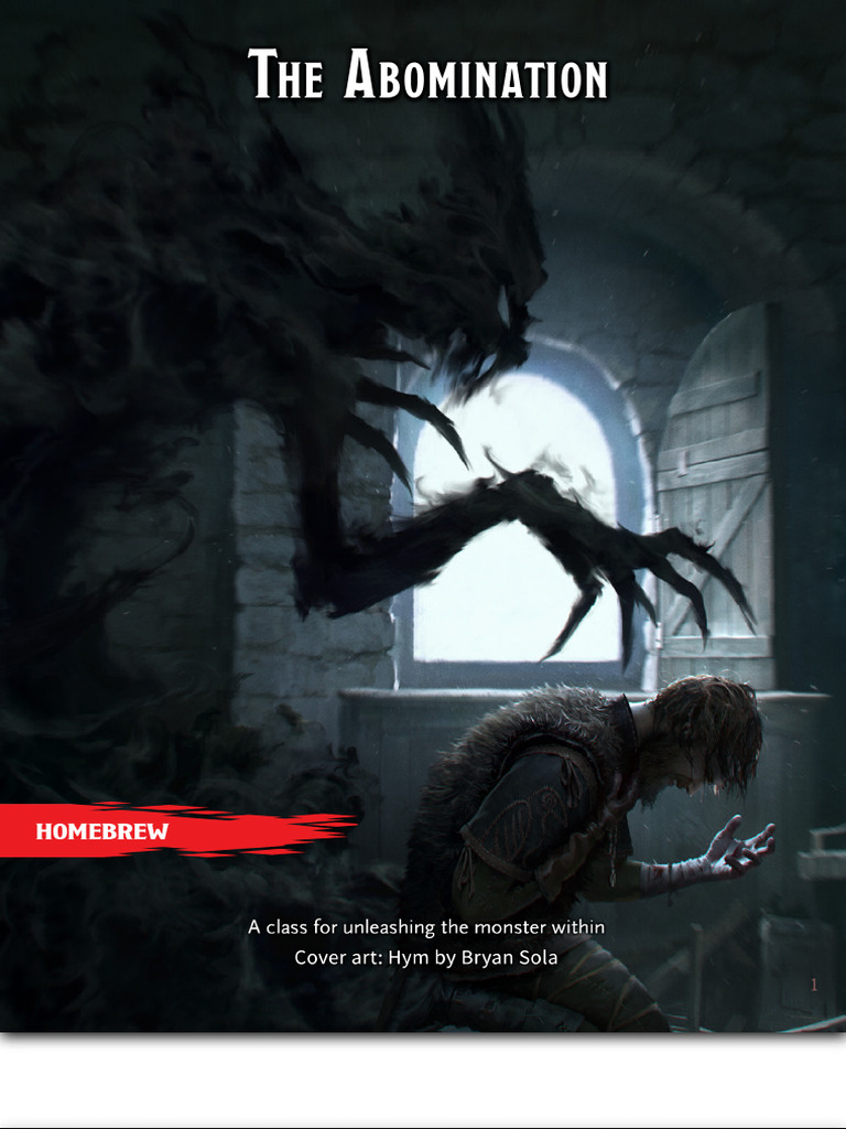 The Abomination - GM Binder | PDF