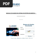 Manual de Emision de Documentos (SGD) | PDF | Gestión de registros ...