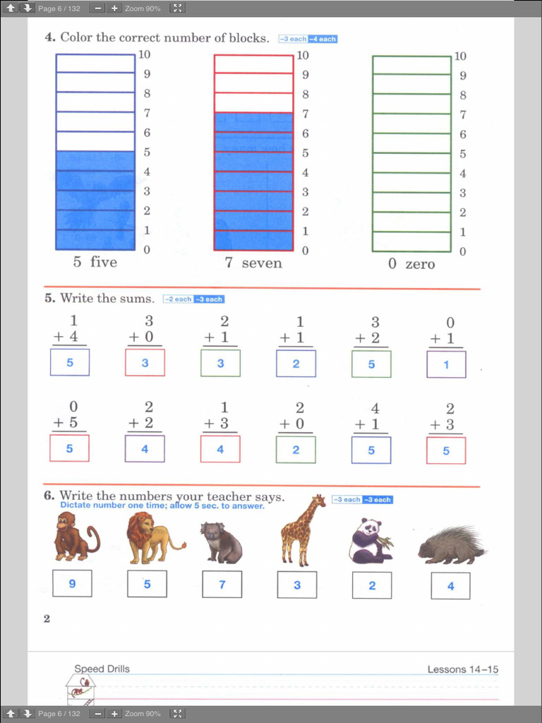 Arithmetic 1 Tests and Speed Drills Teacher Key 2nd Edition Abeka ...