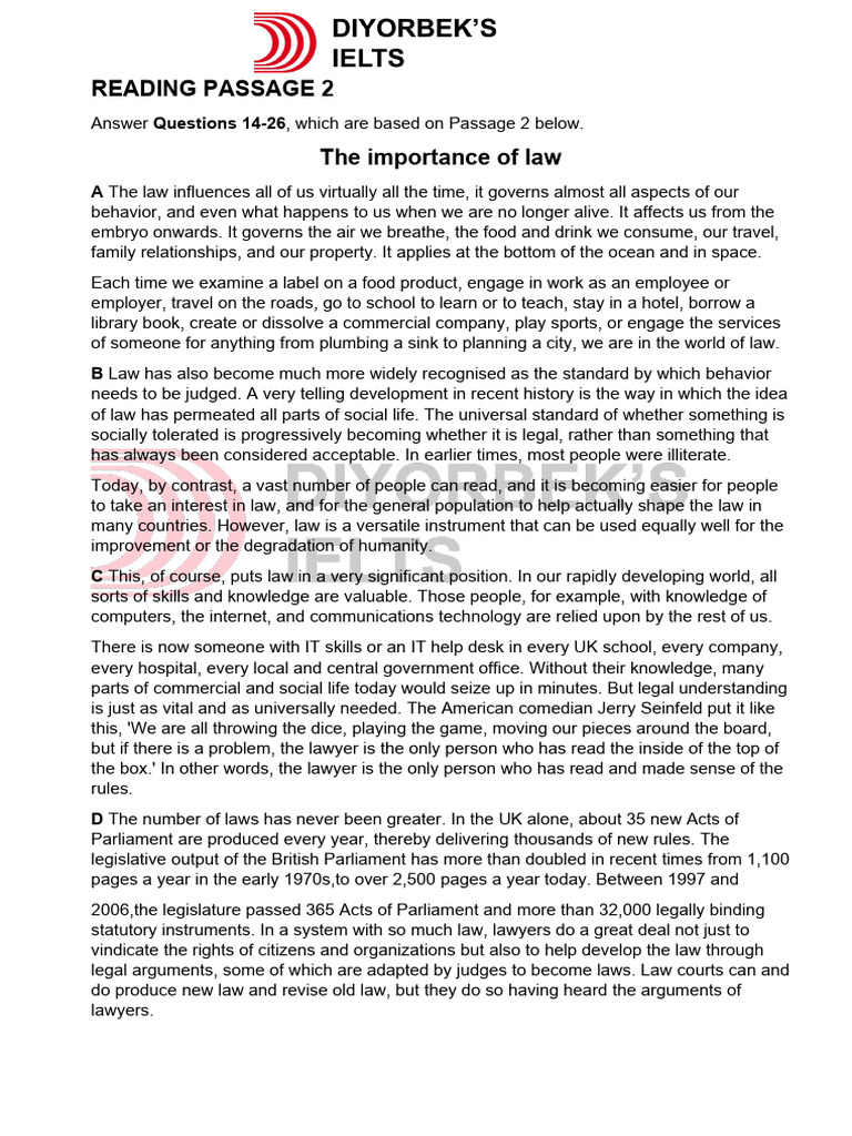 The Role and Perception of Law | PDF | Expert | Knowledge