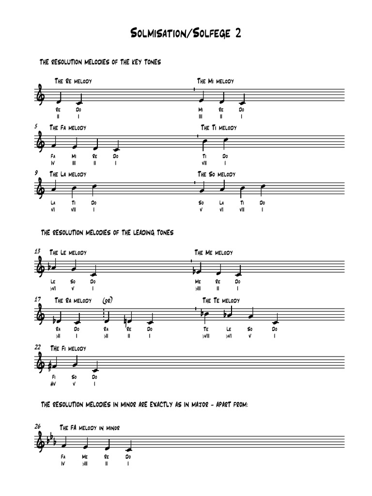 Solfege 2 | PDF | Musical Compositions | Musicology