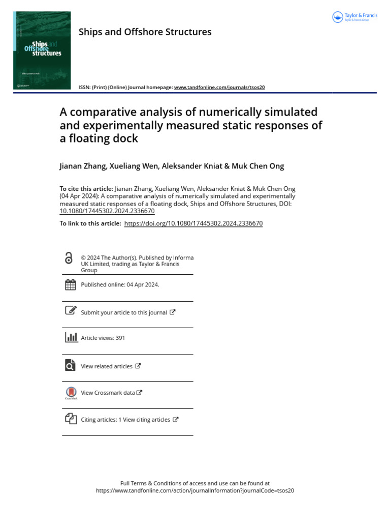 A comparative analysis of numerically simulated and experimentally ... A comparative analysis of numerically simulated and experimentally ...