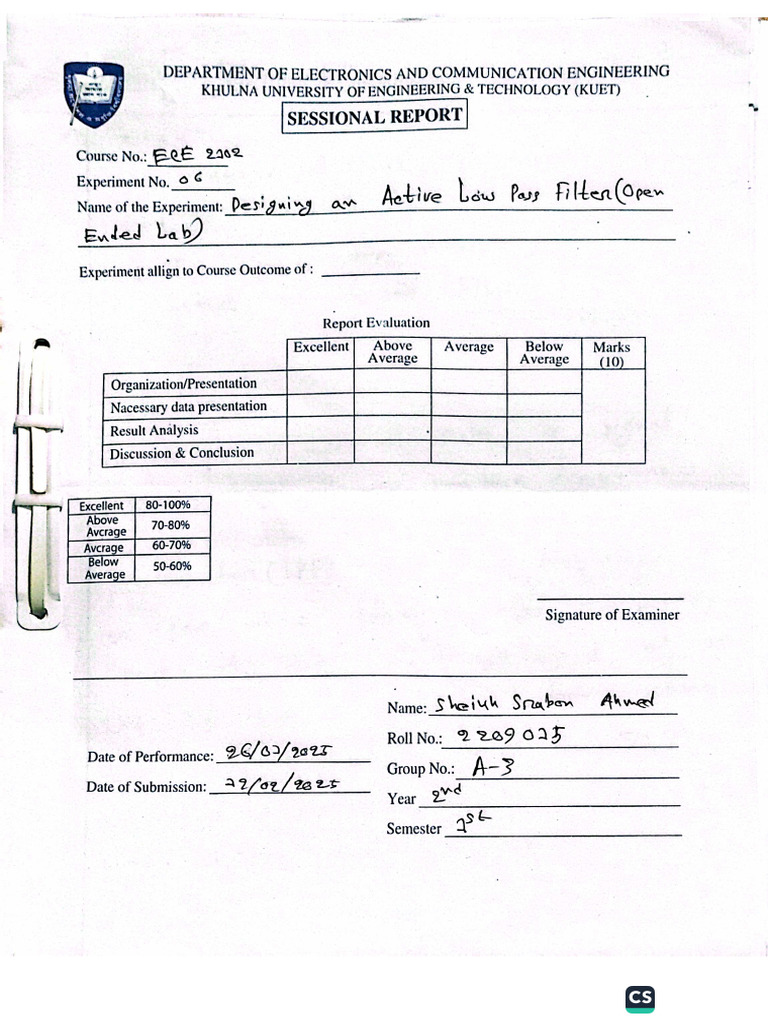 Analog 2 (Project) | PDF