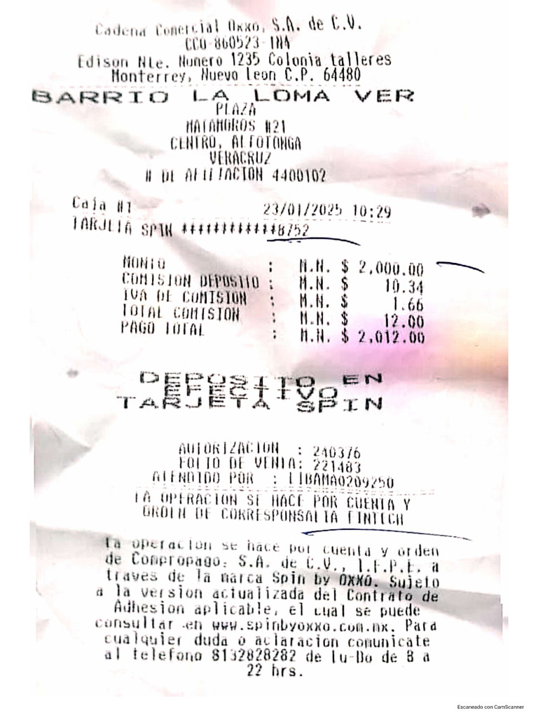 Baucher Ejemplo | PDF