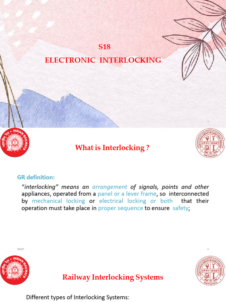 S18 Electronic Interlocking 1692875223793 | PDF | Computer Terminal ...