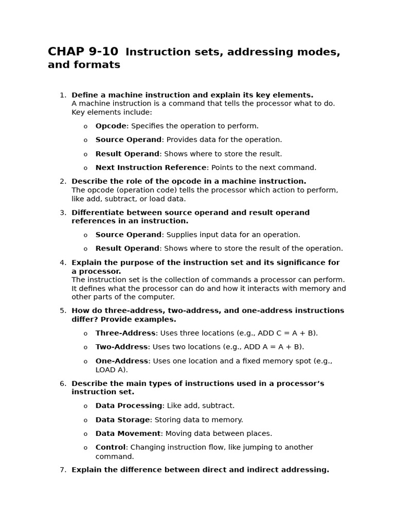 Chap 6,9,10 Practice Questions | PDF | Input/Output | Usb