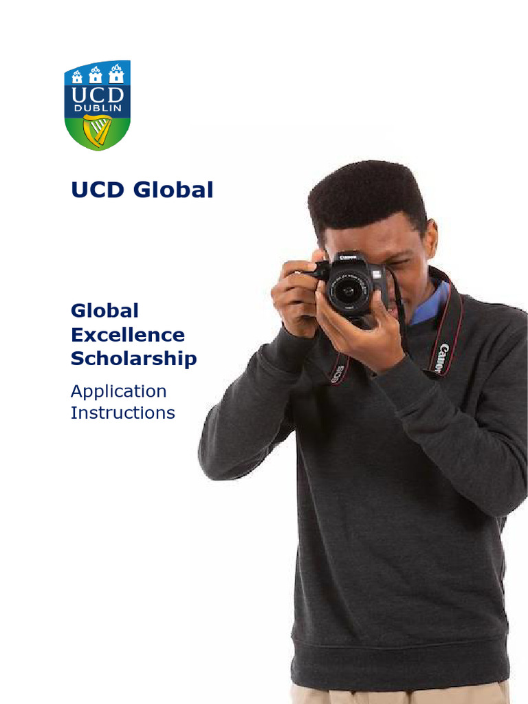 UCD Global Excellence Scholarship Guide | PDF