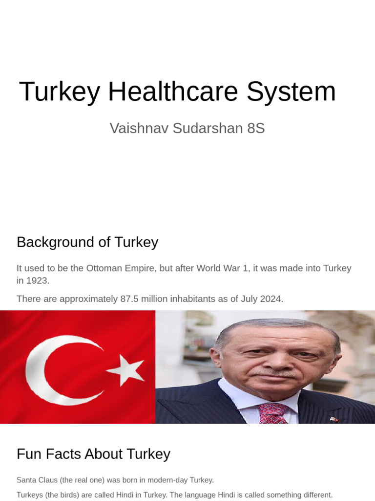 Turkey Healthcare System Overview | PDF | Turkey | Health Care