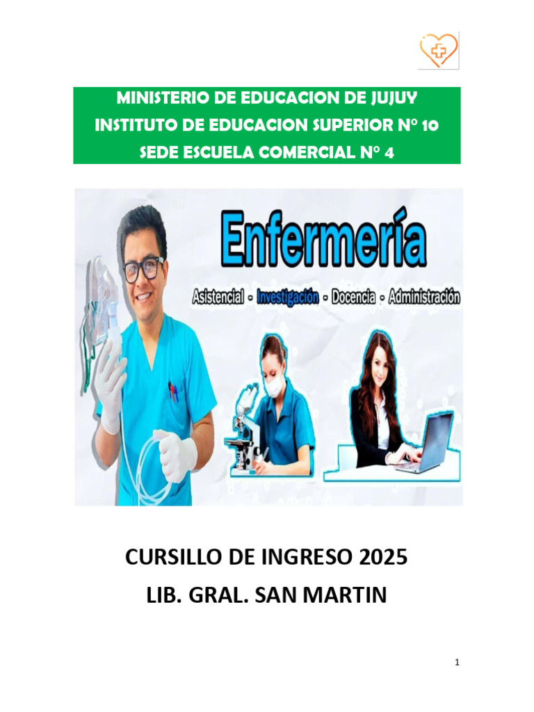 Enfermeria 2025 | PDF | Enfermería | Conocimiento