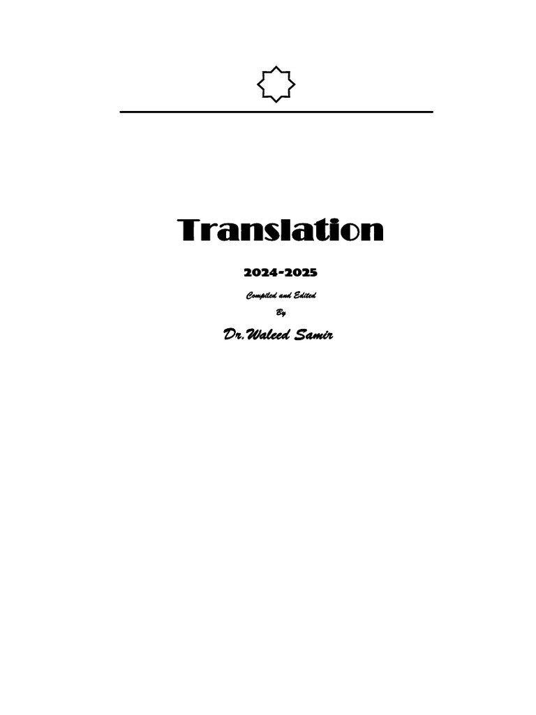 Understanding Translation Concepts | PDF | Translations | Grammatical Tense