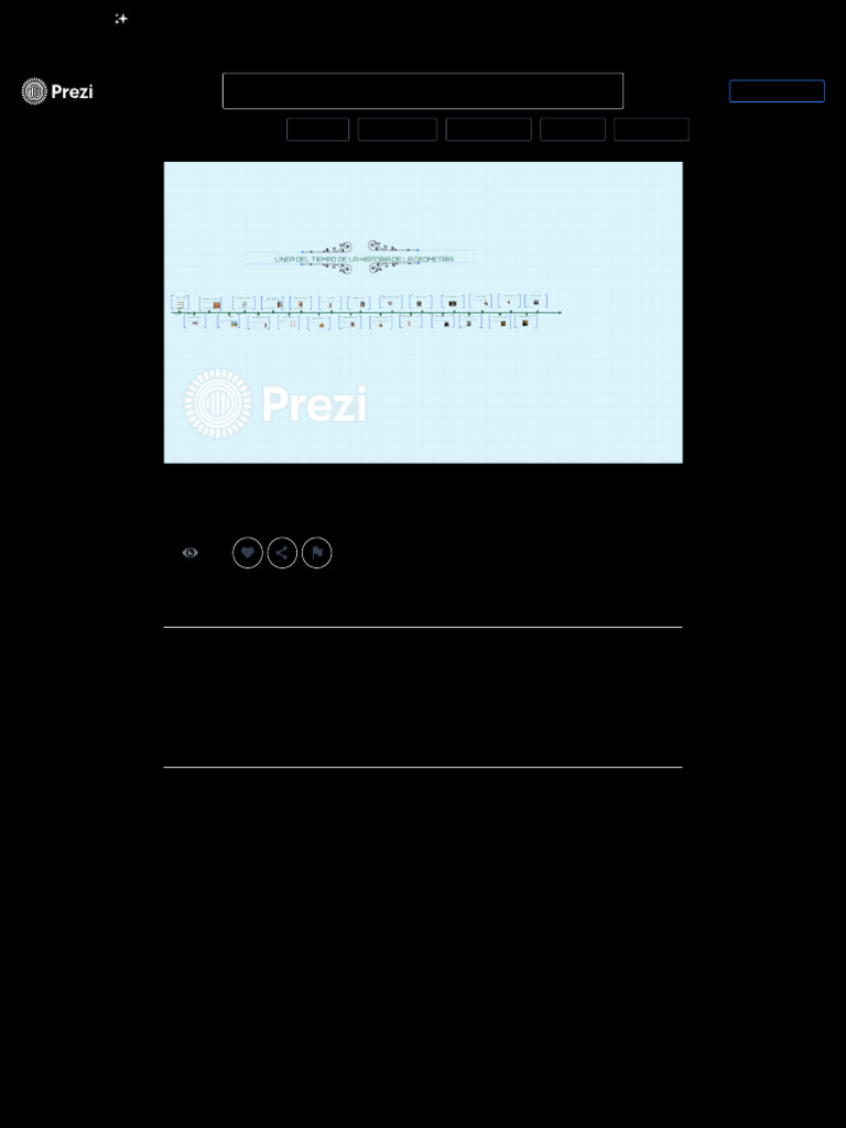Línea de Tiempo Historia de La Geometría Euclidiana by Claudia Rojas on Prezi | PDF ...
