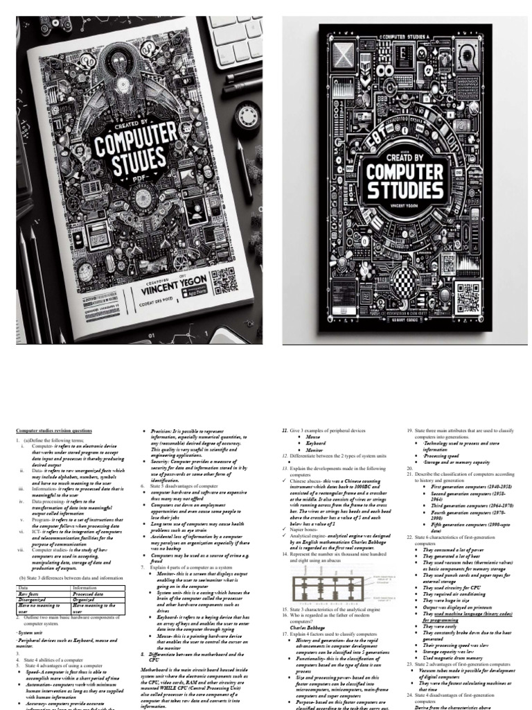 Computer Print 1 | PDF | Microcomputers | Integrated Circuit