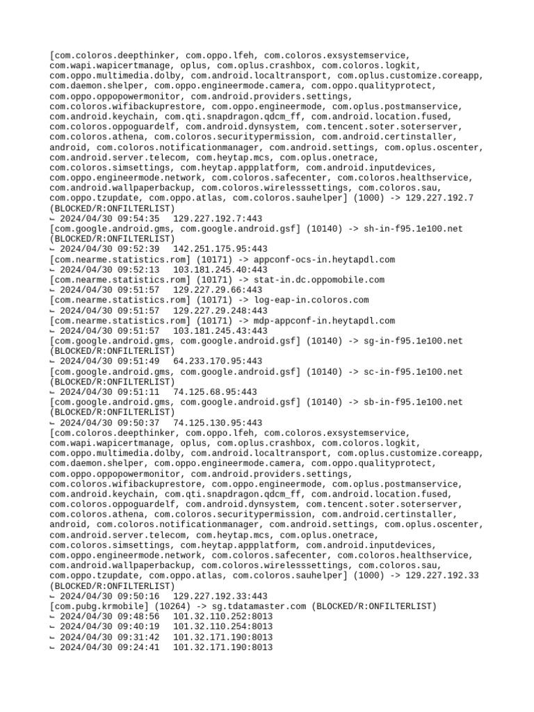 (6282284608240) Logs - 20240430102724 | PDF | Android (Robot ...