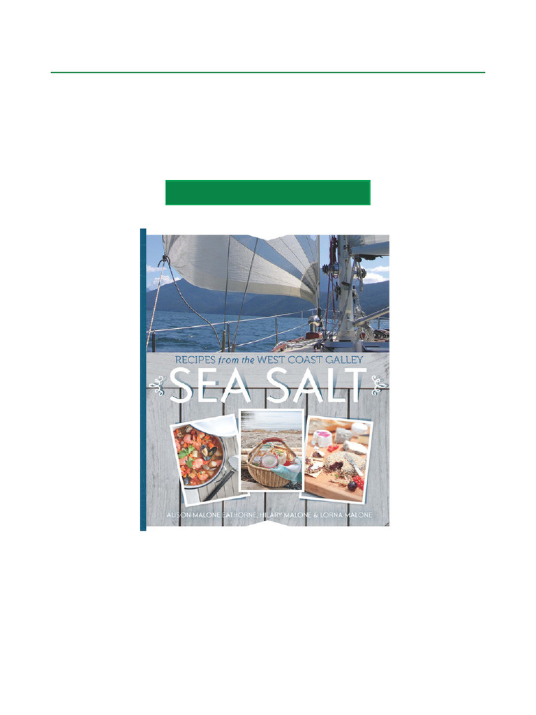Research Sea Salt Recipes From The West Coast Galley Full MOBI Ebook ...