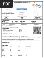 Train Ticket | PDF | Identity Document