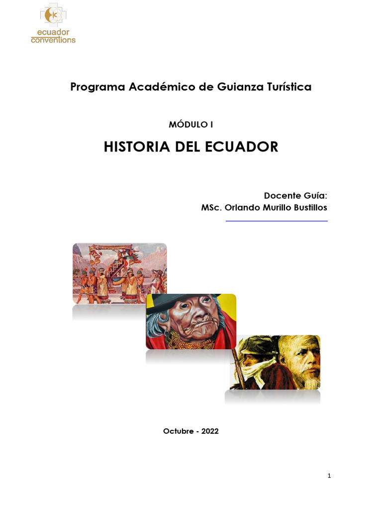 Historia del Ecuador para Guías | PDF | Imperio Inca | Ecuador