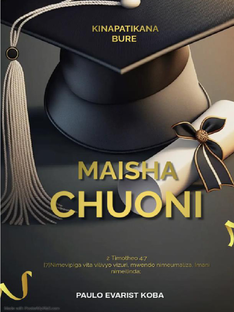 MAISHA CHUONI | PDF
