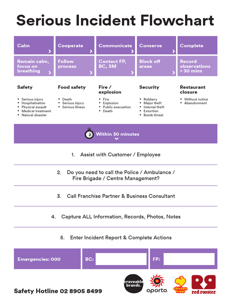 Serious Incident Flowchart | PDF