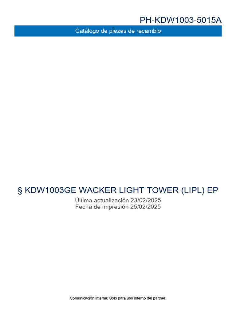 Catalogue - ph-kdw1003 Motor Kohler | PDF | Inyección de combustible ...