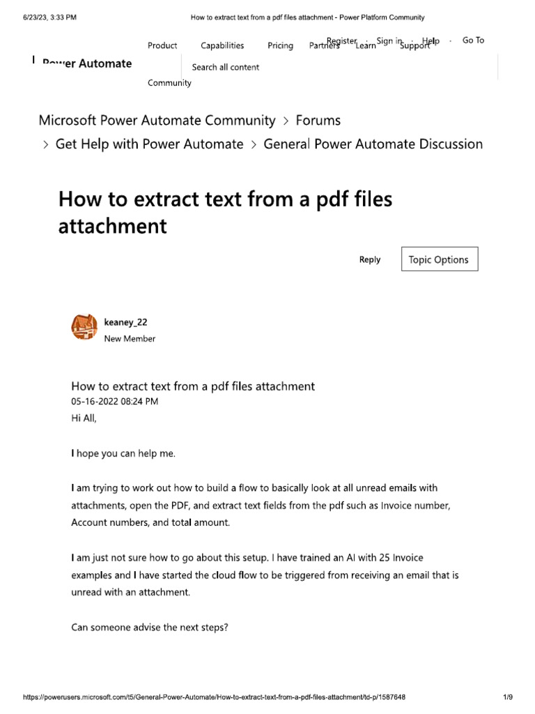 Power Automate | PDF