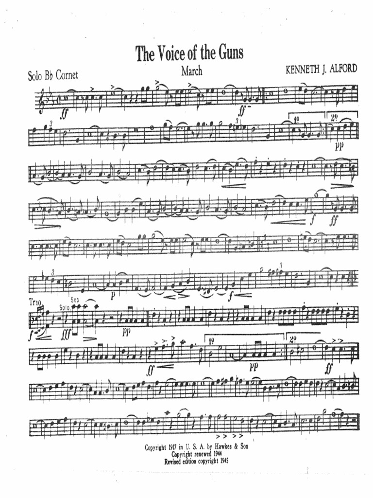 Voice of The Guns - Brass & Perc | PDF