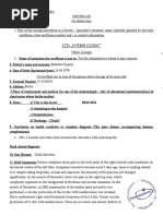 Wound Certificate Format | PDF