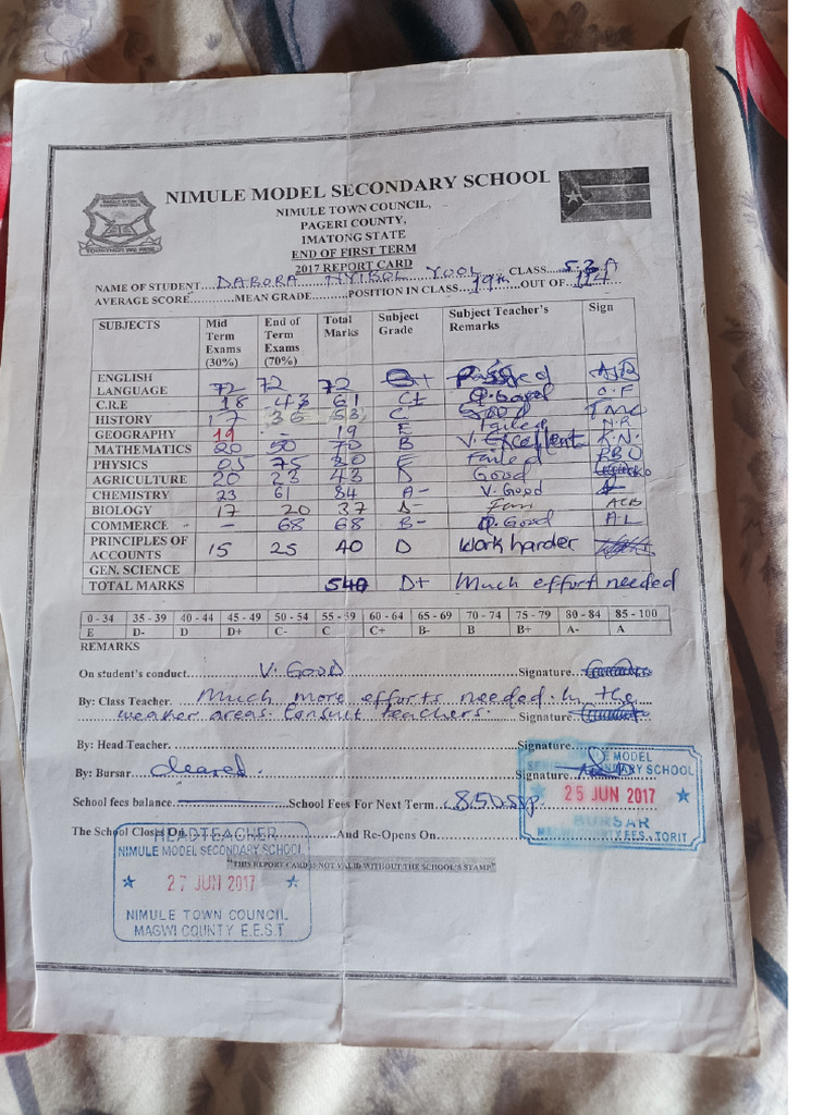 Termly Report Cards | PDF