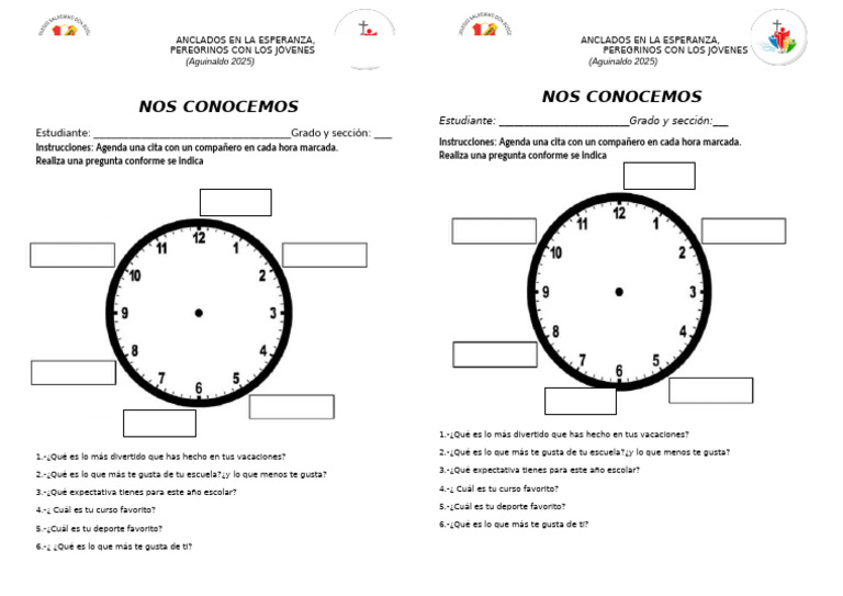 Reloj de Citas | PDF