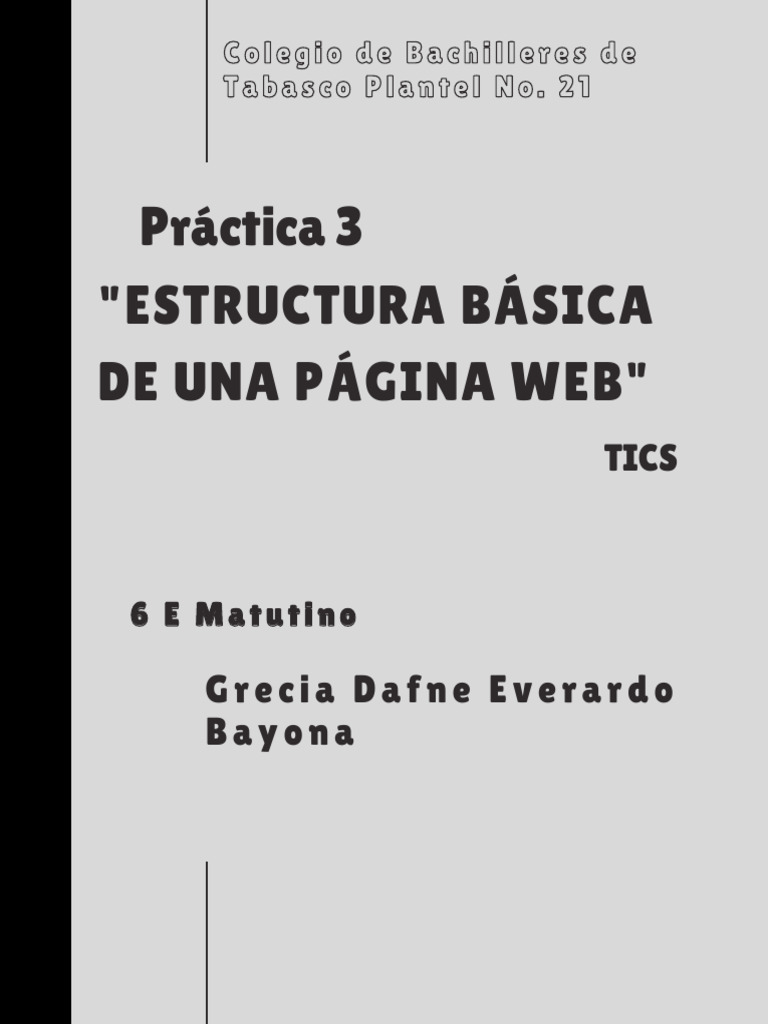 Práctica 3 TICS | PDF