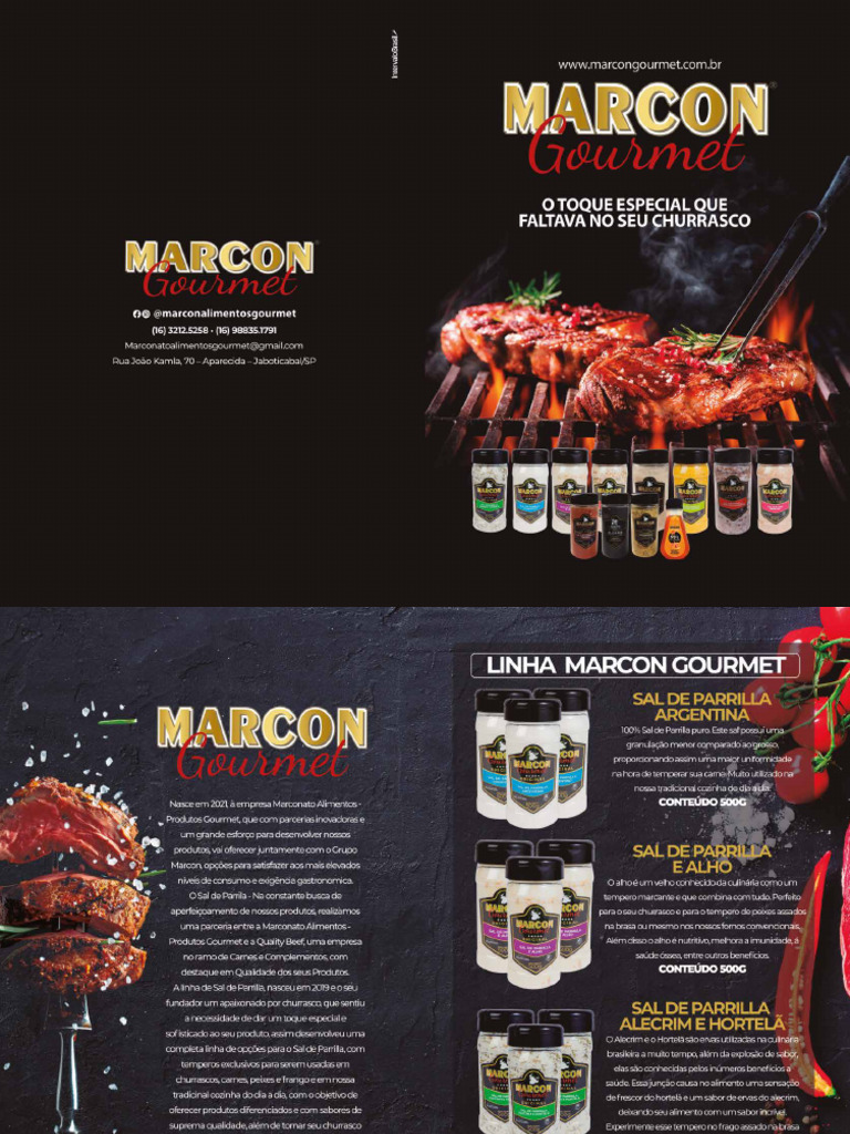catalogo_marcon_gourmet | PDF