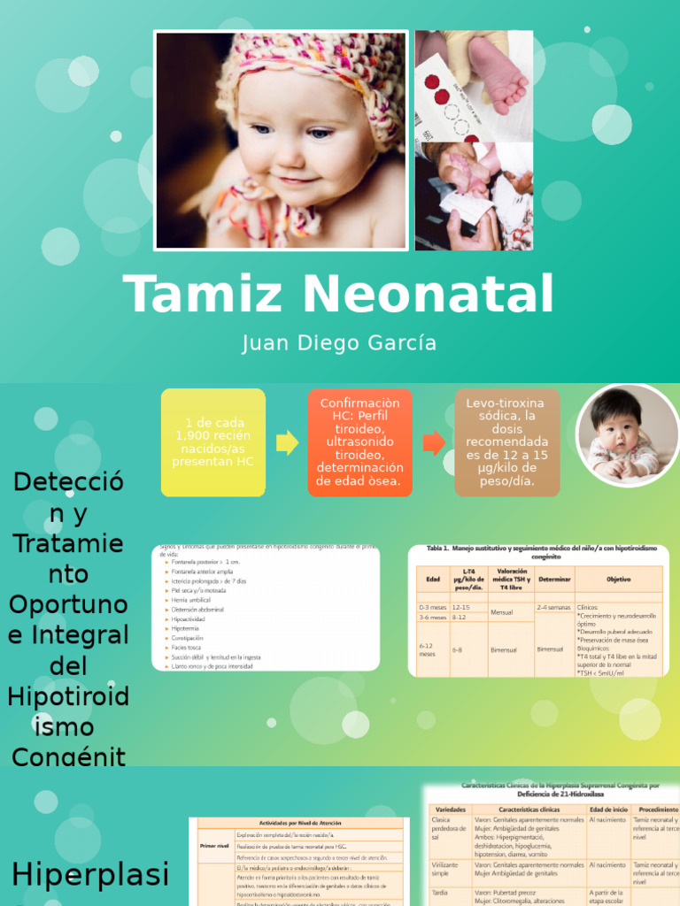 Tamiz Neonatal: Detección y Tratamiento | PDF | Infantes | Leche