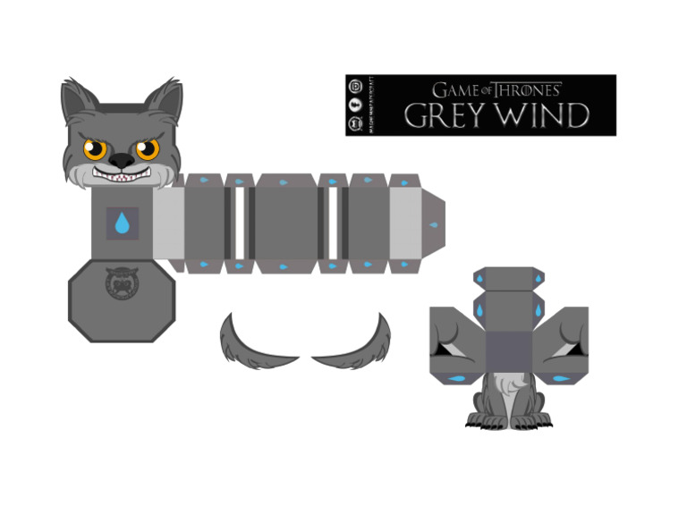Grey Wind by Imagine Minipapercraft | PDF