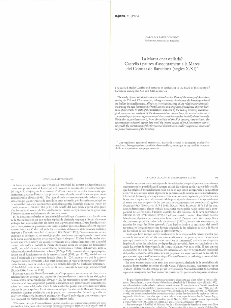 Batet - Comtats | PDF