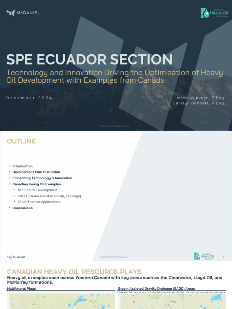 2024-12-12 SPE Ecuador Presentation - Distributable Version | PDF