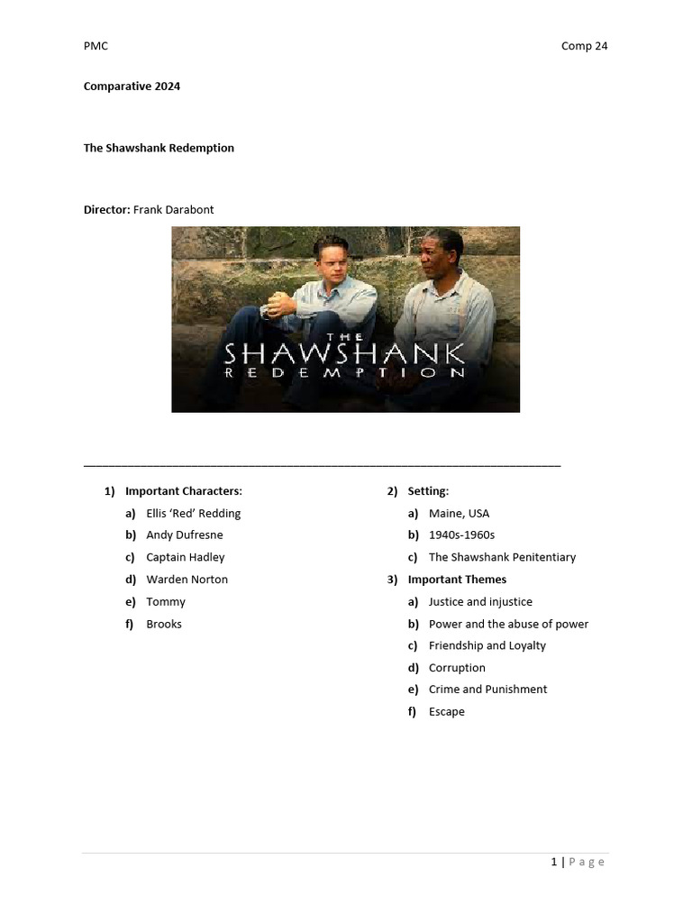 The Shawshank Redemption | PDF