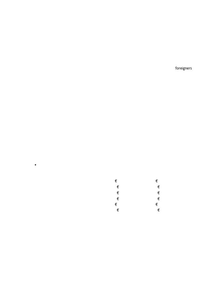 Financial Resources Requirement Checklist | PDF