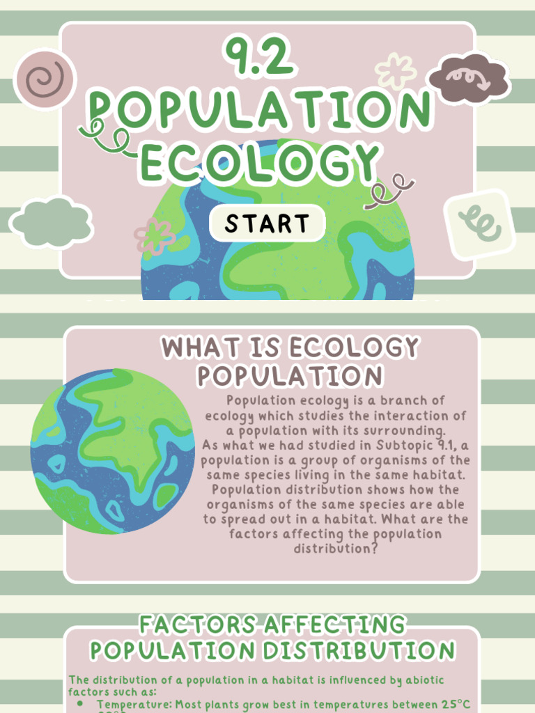 Factors Influencing Population Ecology | PDF | Ecology | Soil