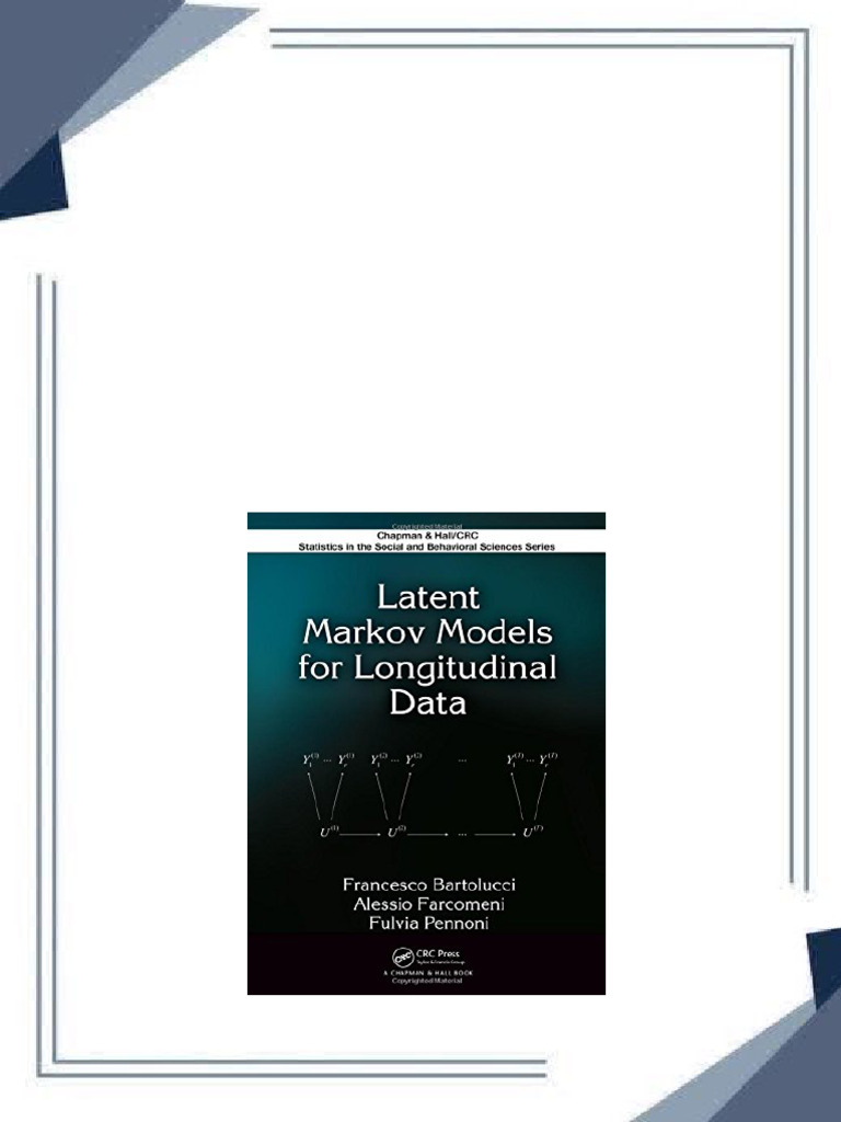Latent Markov Models for Longitudinal Data 1st Edition Francesco Bartolucci - The ebook is now ...