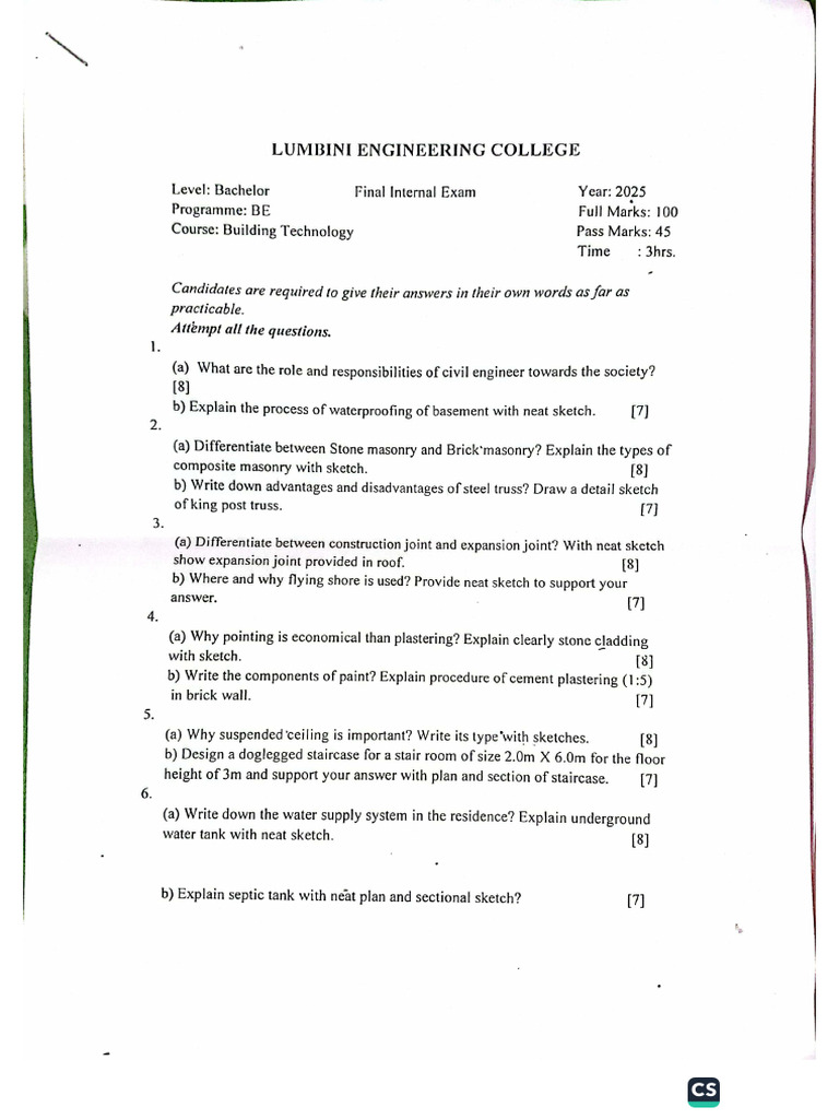 Lumbini Engineering College 2024 F - A.Adhikari | PDF