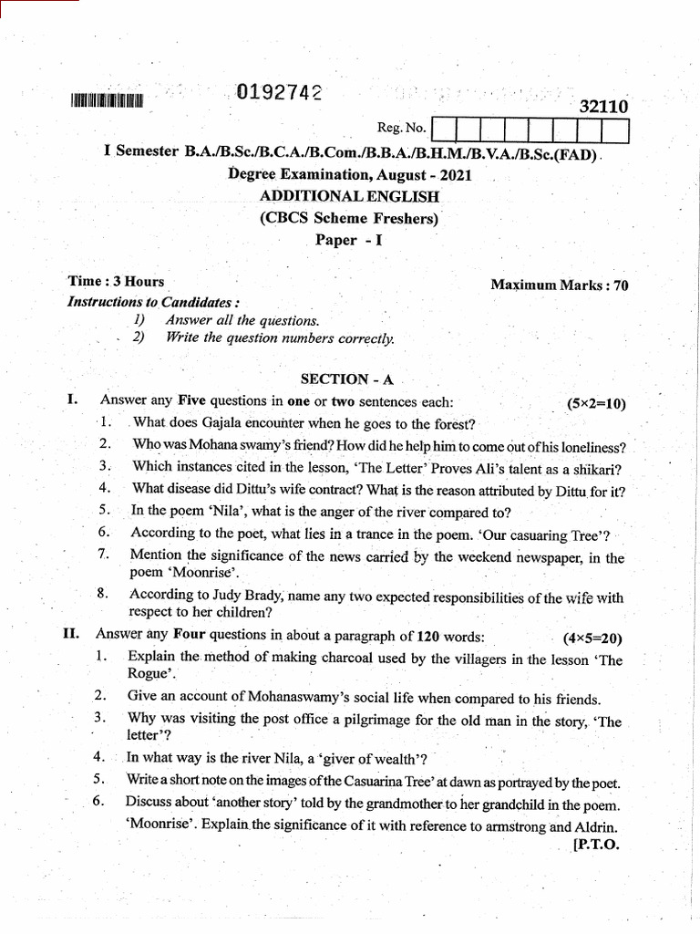 Additional English | PDF