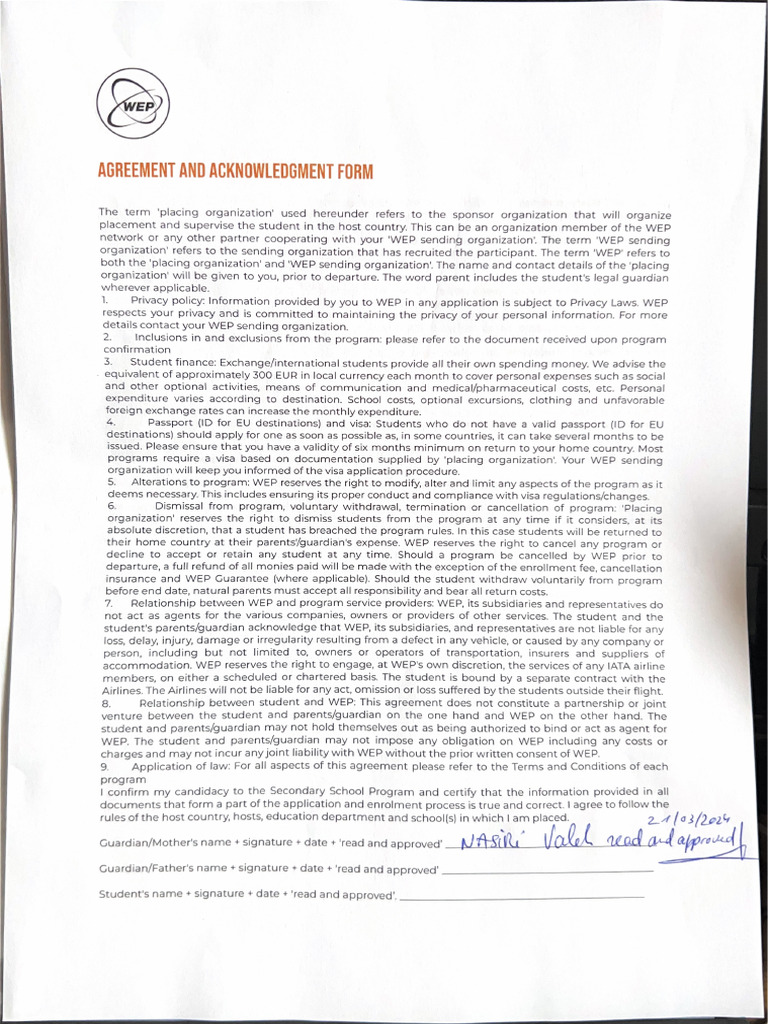 Agreement | PDF