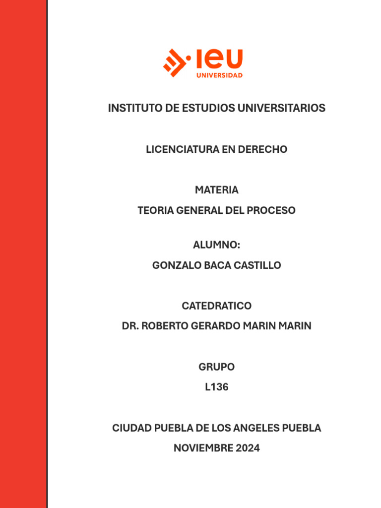 Sujetos Procesales GBC Ieu | PDF | Jurisdicción | Ley procesal